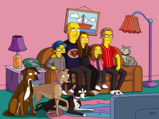 Art of Yellow | Simpsonize Yourself | Custom Simpsons Portrait – Gift ...