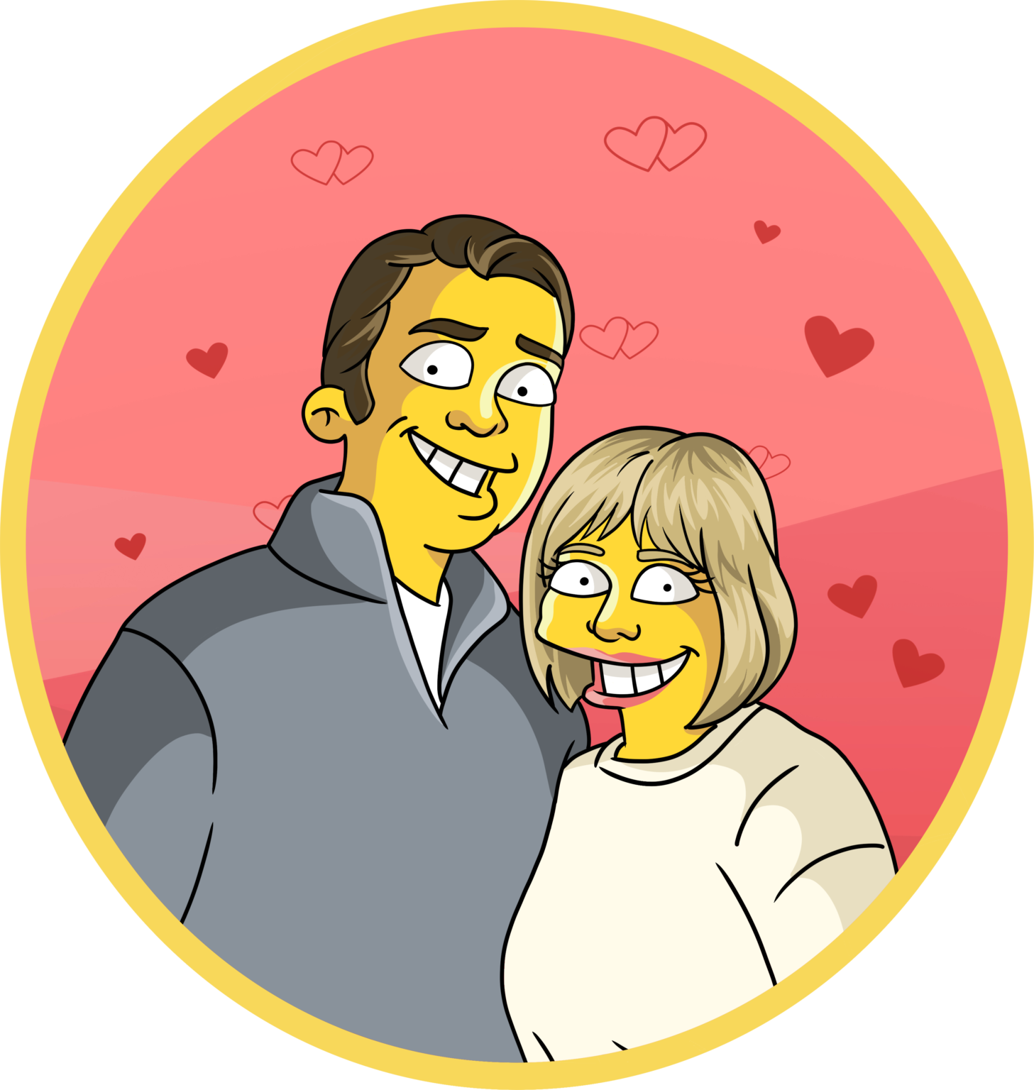 Art of Yellow | Simpsonize Yourself | Custom Simpsons Portrait – Gift ...